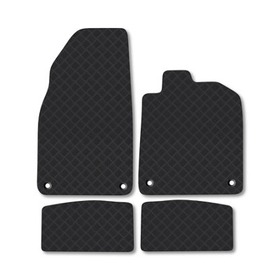 Porsche Taycan 2019-Onwards Car Floor Mats Rubber Tailored Fit Heavy ...
