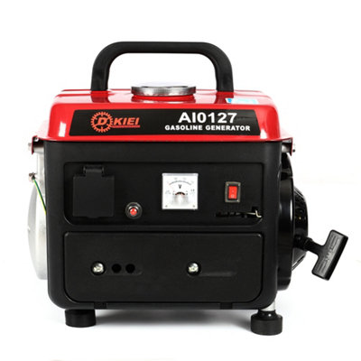 Portable 2 Stroke Petrol Powered Electric Generator Station 4L Red