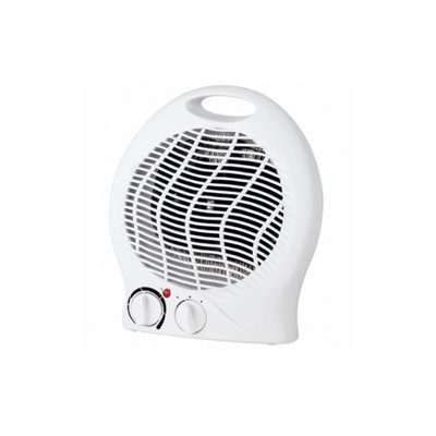 Portable 2000W fan heater with 2 heat settings 1000W 2000W cool fan ...
