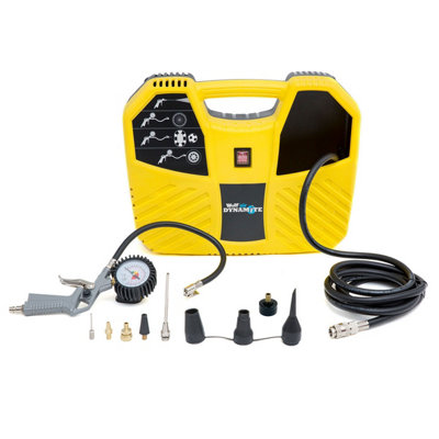 Portable Air Compressor Wolf Air Dynamite With 10pc Accessories