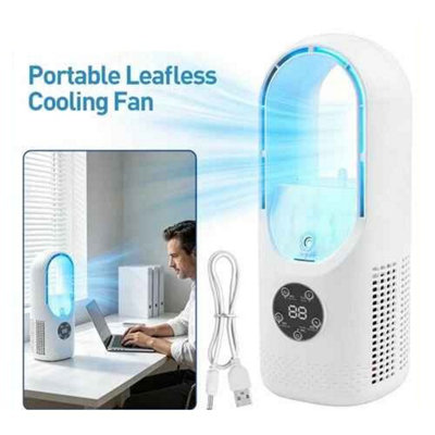 Portable Air Cooler Fan Electric Fan with 6 Speed Settings and Timer ...
