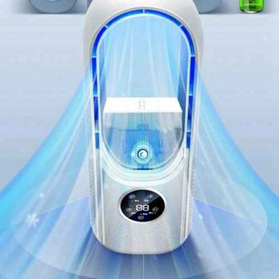 Portable Air Cooler Fan Electric Fan with 6 Speed Settings and Timer ...