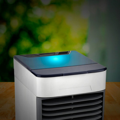 Portable Air Cooler USB Fan Chiller Purifier Desk Bedroom Study Travel ...