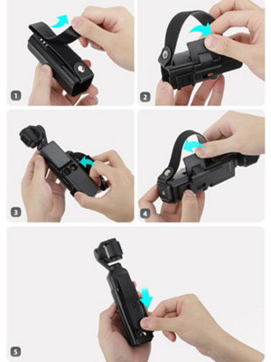 Portable Anti-Drop Hand Strap and Expanding Handle