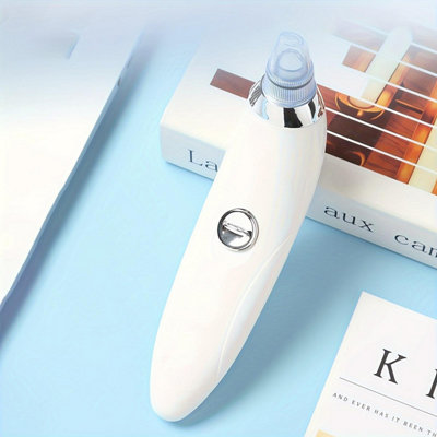 Portable Blackhead Pore Cleaner Beauty Meter with 4 Interchangeable Probes
