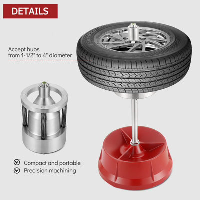 Portable Bubble Wheel Balancer, Tire Balancer Machine