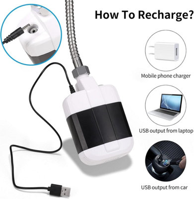 Portable Camping Shower USB Rechargeable Electric Shower Pump For ...