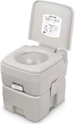 Portable Camping Toilet - 20L Handle Removable Handle Portaloo with ...