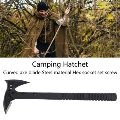 Portable Camping Wood Splitting Wedges Set with Curved Steel Blade and ...