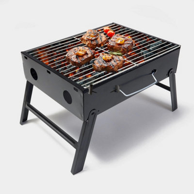Portable Compact Charcoal BBQ Barbeque Grill