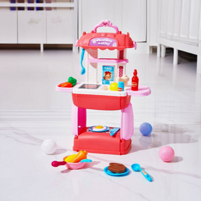 Portable Cookhouse Toy Set Play Kitchen for Kids | DIY at B&Q