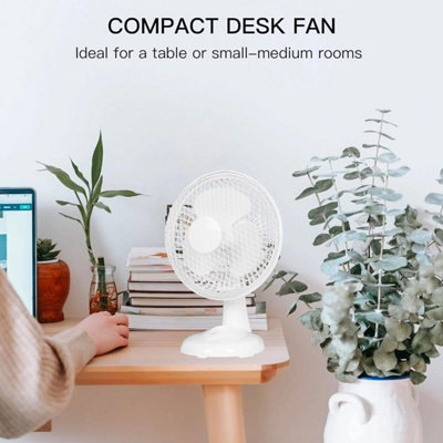 Portable Desk Fan Electric Fan with Powerful Airflow