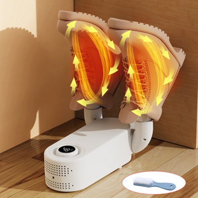 Portable Electric Heat Shoes Boot Dryer Sanitize Shoe Warmer Footwear ...