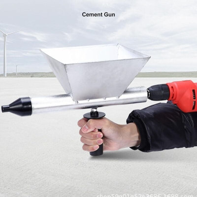 Portable Electric Mortar Grout Gun with 4 Nozzles for Cement Caulking ...