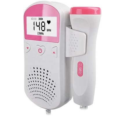 Portable Fetal Doppler For Pregnancy Baby Heart Rate Detector , Type 2 ...
