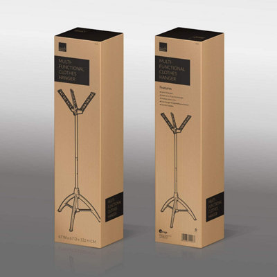 Portable Garment Racks Indoor - space-saving storage - Collapsible ...