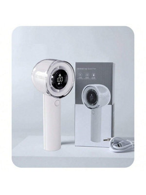 Portable handheld fan with turbine and 3000 mAh batteryfive wind ...