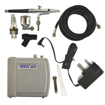 Portable Mini Air brush And Compressor Paint Gun Airbrush Kit