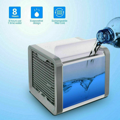 Portable Mini Evaporative Air Cooler & Humidifier