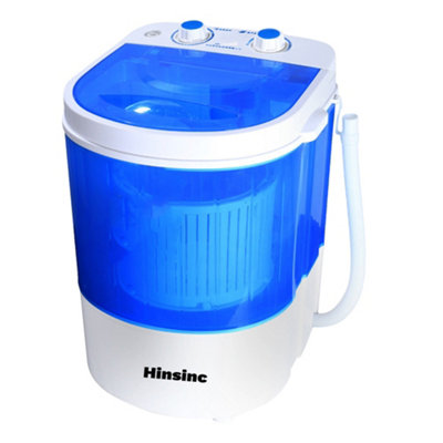 Portable Mini Tabletop Washing Machine with Spin - 4.5kg Capacity - UK ...