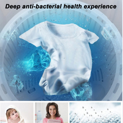 Portable Mini Tabletop Washing Machine with Spin - 4.5kg Capacity - UK ...