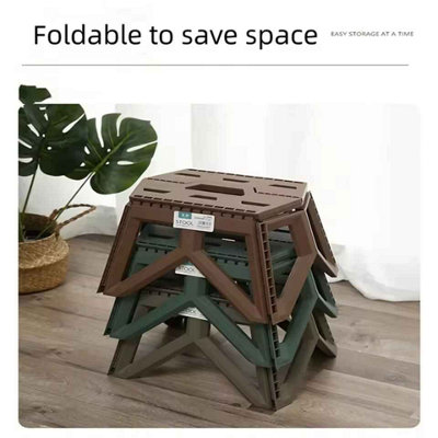 Portable Outdoor Small Folding Bench, High Load Bearing, Durable ...
