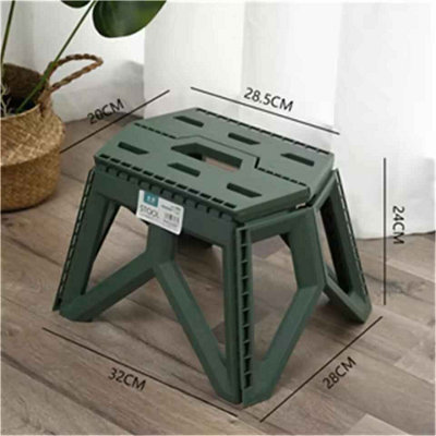 Portable Outdoor Small Folding Bench, High Load Bearing, Durable ...
