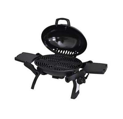 Portable Outdoor Table Top BBQ with Cast Iron Plate at B&Q