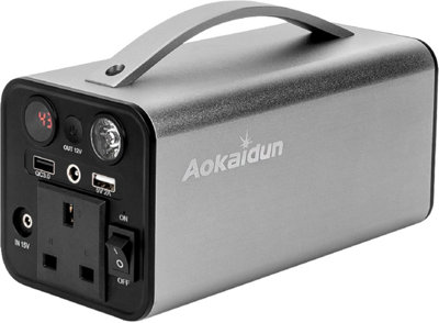 Portable Power Station 166Wh/45000mAh Lithium Battery Solar Electronic ...