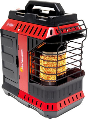 Portable Propane Heater, Easy To Start, Wind Guarded, Indoor Safe Mr ...