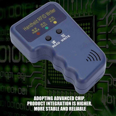 Portable RFID ID Card Copier with 6 Writable Tags and 6 Duplicated Cards