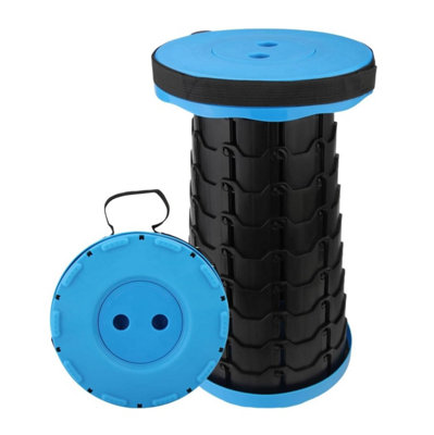 Portable Telescopic Stool - Adjustable Folding Stool for Camping ...