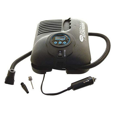 Portable Tyre Inflator - 12V Digital Air Compressor Pump Inflates Up To ...