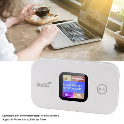 Portable Unlocked 4G LTE Wireless WiFi Router Mobile Broadband LCD MIFI Hotspot
