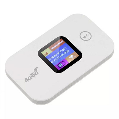 Portable Unlocked 4G LTE Wireless WiFi Router Mobile Broadband LCD MIFI ...