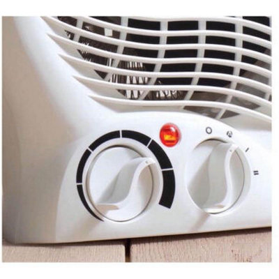 Portable Upright Fan Heater, Fine Elements - HEA1006GE