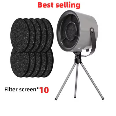 Portable USB Exhaust Fan Mini Kitchen Hood Extractor for BBQ, Desktop ...