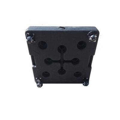 Portable Washing Line Holder with Lockable Wheels