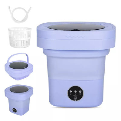 Portable Washing Machine Mini Washer Foldable Washer and Spin Dryer ...