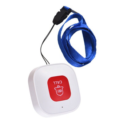 Portable WiFi Emergency Call Button - Rechargeable Wireless Alarm