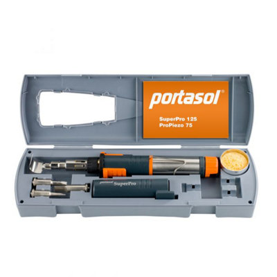 Portasol Gas Super Pro Soldering Iron Kit With Run Time 2Hrs -Apsk ...