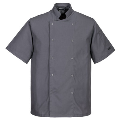 Portwest Cumbria Chefs Jacket C733 | DIY at B&Q
