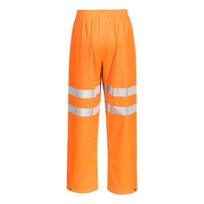 PORTWEST HI-VIS SEALTEX OVER TROUSERS ORANGE - XXL