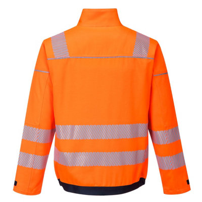 Portwest Mens PW3 Hi-Vis Safety Work Jacket