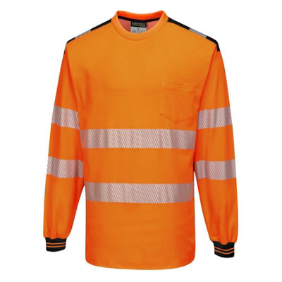 Portwest PW3 Hi-Vis Long Sleeve T-Shirt