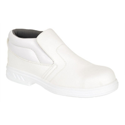 Portwest Steelite Slip On Safety Boot White | DIY at B&Q