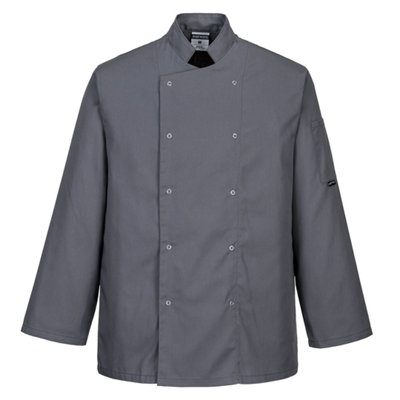 Portwest Suffolk Chefs Jacket C833 | DIY at B&Q