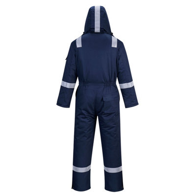Portwest Unisex Adult Flame Resistant Anti-Static Winter Overalls