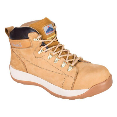 Portwest Unisex Adult Steelite Nubuck Mid Cut Safety Boots Honey (11 UK)