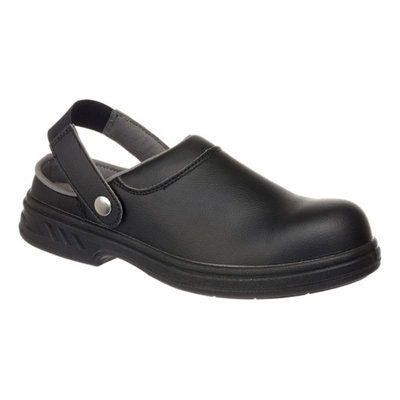 Portwest Unisex Adult Steelite Safety Clog Black (4 UK)